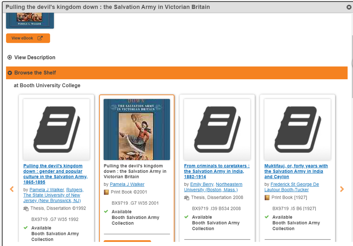 Salvation Army - Booth University College